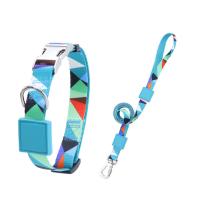 China Durable Nylon Pet Collar Leash Set Adjustable Comfortable For Small Medium Large Dogs for sale