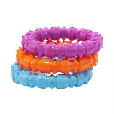 China Pet Chew Toy TPR Material Durable Non-Toxic Effective Teeth Cleaning For Dogs for sale