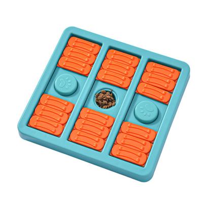 China Pet Puzzle Toy Foraging Dog Toys IQ Sniffing Training Stress Relief Slow Eating Feeder Game for sale