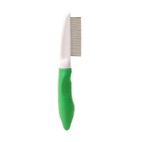 China Dog Face Comb Flea Comb Fine Tooth Tear Stain Remover Removes Crust Mucus Stains Grooming Comb for sale