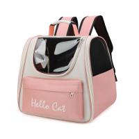 China Cat Backpack Carrier Breathable Transparent Foldable Large Space Bubble For Kitty Small Dog for sale