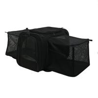 China Cat Carrier Bag Airline Approved Soft Side Pet Travel Expandable Foldable Dog Carrier for sale