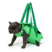 China Pet Purse Carrier Foldable Restraint Bag Helper for Nail Trimming Teeth Cleaning Ears Injecting for sale