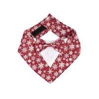 China Cute Dog Cat Christmas Bandana Triangle Bibs, Festive Holiday Party Costume For Puppy Pets for sale