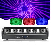 China 6 Eyes RGB LED DMX DJ Beam Bar with DMX512 Control and 40000 Hours Lifespan for Night Club & Stage Staging for sale