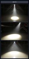 China 300W IP65 Outdoor DMX512 RGBW LED Fresnel Light with Sound-Activated Zoom and E27 Base for sale