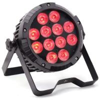 China IP65 Waterproof 12x10W RGBW 4-in-1 LED Par Can Stage Light with DMX512/Sound-Activated Control for Outdoor DJ Parties for sale