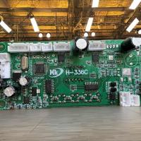 China 12x10W Moving Head Light Main Board with E27 Base and DMX512 Control for Stage Lighting for sale