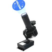 China Customized Gobo LED Logo Projector with Aluminum Alloy Body and 40000 Hours Lifespan for Advertising for sale