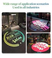 China 1000W IP65 Waterproof Gobo LED Projector with Customizable Logo for Outdoor Advertising and Events for sale