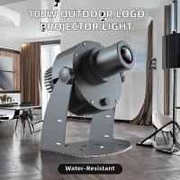 China Ingleby 100W LED Logo Projector Light with IP65 Waterproof and 3850 Lumens for Custom Advertising Gobo for sale