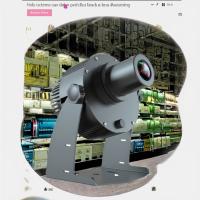China Ingleby 100W LED Logo Projector Light with IP65 Waterproof and 3850 Lumens for Custom Advertising Gobo for sale