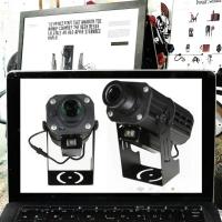 China 100W High Power IP65 Waterproof LED Logo Projector with 6000K Daylight for Advertising for sale