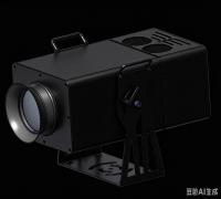 China Bertin 1500W High Power LED Gobo Projector with RGBW Customizable Colors and IP65 Waterproof for Outdoor Advertising for sale