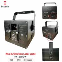 China 3W RGB Laser Projector with 15kpps Galvo Scanning and 128 Animation Patterns for Stage Lighting for sale