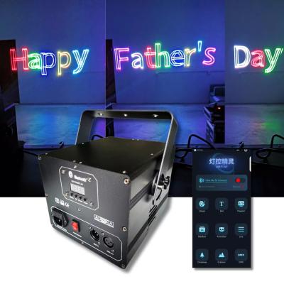 China 5W RGB Laser Light with Bluetooth Control and 180 Geometric Patterns for Professional DJ Events for sale