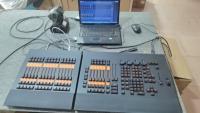 China Bertin MA2 Command Wing DMX Console with DMX512 Control Aluminum Alloy Construction and Touch Screen for Stage Lighting for sale
