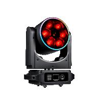 China 7x40W RGBW Bee-Eyes Zoom LED Wash Moving Head Light with IP33 Rating and DMX512/Sound-Activated Control for Clubs and Weddings for sale