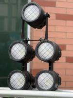 China IP65 Waterproof 350W RGBWauv 6in1 COB LED Blinder Wash Light for Outdoor Stadium Festival for sale