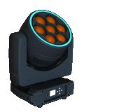 China 60W RGBW 4-in-1 LED Stage Lighting with 7pcs Bee Eye Fixture and DMX512 Control Moving Head Lights for sale