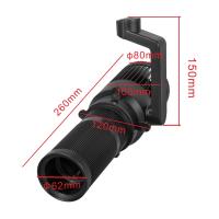 China 10W 20W 30W Profile Zoom Leko Spotlight Shapeable Zoomable Track Light for Stage and Exhibition for sale