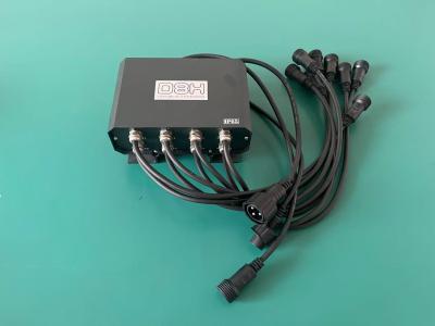 China IP65 Waterproof DMX 1-in-to-8-out DMX signals for Outdoor Lighting Control for sale