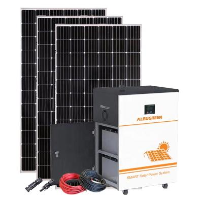 China Home 10 KVA LifePO4 Solar Power System Complete Home Energy System 20KWH Battery for sale