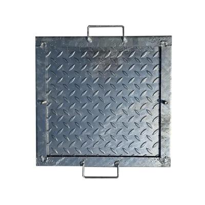 China Hot Selling Standard Lockable Manhole Cover, Hinged Telecom Manhole Cover for sale