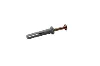 China HFF060 GREY NYLON HAMMER ANCHOR COUNTERSUNK HEAD WITH GALVANISED SCREW for sale