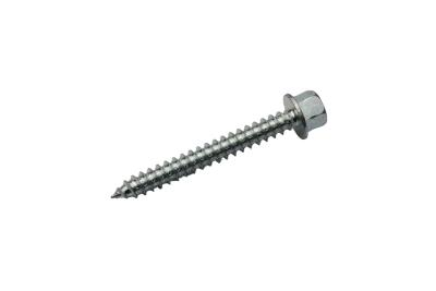 China HFF065 WHITE GALVANISED SELF-TAPPING SCREW WITH WIDE-HEX HEAD WITH WASHER for sale