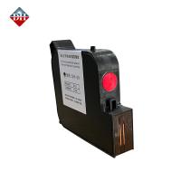 China One Inch Inkjet Printer Solvent Quick Drying Ink Cartridge 25.4mm Black Red Blue Green Yellow White Anti-Counterfeiting for sale