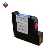 China One Inch Inkjet Printer Solvent Quick Drying Ink Cartridge 25.4mm Black Red Blue Green Yellow White Anti-Counterfeiting for sale