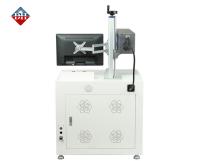 China 3-axis fixed-point cabinet type carbon dioxide laser marking machine for sale
