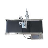 China Donghui Dh650 Mini Conveyor Inkjet Printer Production Date Qr Code Barcode Mini Automatic Inkjet Printer for sale