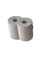 China Calcium Silicate Pipe Cover Heat Insulation 1000°C Maximum Temperature with 220 kg/m³ Density for Industrial Applications for sale