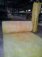 China High Density Glass Wool Blanket 10-48 kg/m³ Thermal Insulation Material with 0.035 W/(m·K) Conductivity for sale