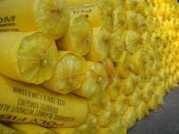 China High Density Glass Wool Blanket 10-48 kg/m³ Thermal Insulation Material with 0.035 W/(m·K) Conductivity for sale