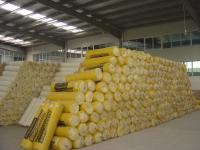 China Building Insulation Glass Wool Blanket for Prefabricated Houses - 10-48 kg/m³ Density, 25-150 mm Thickness for sale