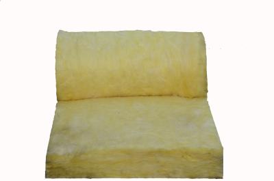 China Building Insulation Glass Wool Blanket for Prefabricated Houses - 10-48 kg/m³ Density, 25-150 mm Thickness for sale