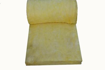 China High Density Glass Wool Blanket 10-48 kg/m³ Thermal Insulation Material with 0.035 W/(m·K) Conductivity for sale