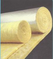China Aluminum Foil Faced Glass Wool Blanket - 10-48 kg/m³ Density, 25-150 mm Thickness for Pipe & Duct Insulation for sale