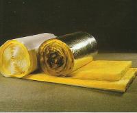 China FSK Glass Wool Felt Duct Wrap Insulation - 10-48 kg/m³ Density, 25-150 mm Thickness, Non-Combustible Thermal Blanket for sale