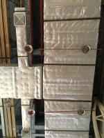China FSK Glass Wool Felt Duct Wrap Insulation - 10-48 kg/m³ Density, 25-150 mm Thickness, Non-Combustible Thermal Blanket for sale