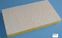 China Glass Wool Sound Absorbing Ceiling Tiles 48-80 kg/m³ Density with Thermal Conductivity ≤0.033 W/(m·K) for Commercial Buildings for sale