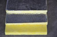 China Glass Wool Duct Board 32-96 kg/m³ Density with 0.032-0.034 W/(m·K) Thermal Conductivity for HVAC Insulation for sale