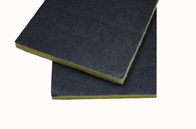 China Glass Wool Duct Board 32-96 kg/m³ Density with 0.032-0.034 W/(m·K) Thermal Conductivity for HVAC Insulation for sale