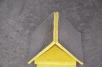 China Fiber Glass Wool Mechanical Board Insulation 24-96 kg/m³ Density with 0.032-0.035 W/mK Thermal Conductivity for sale