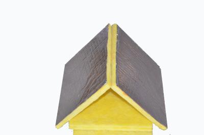 China Fiber Glass Wool Mechanical Board Insulation 24-96 kg/m³ Density with 0.032-0.035 W/mK Thermal Conductivity for sale