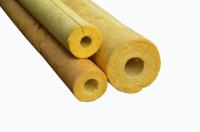 China 96 kg/m³ Glass Wool Pipe Insulation - 450°C Temperature Range, 0.032 W/(m·k) Thermal Conductivity for sale