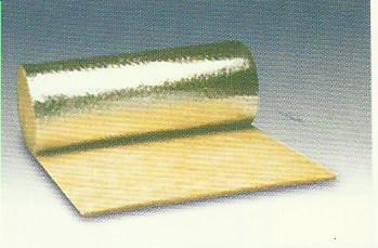China Thermal Stonewool Insulation Blanket with Aluminum Foil Facing - 40-120 kg/m³ Density, 25-150 mm Thickness for sale